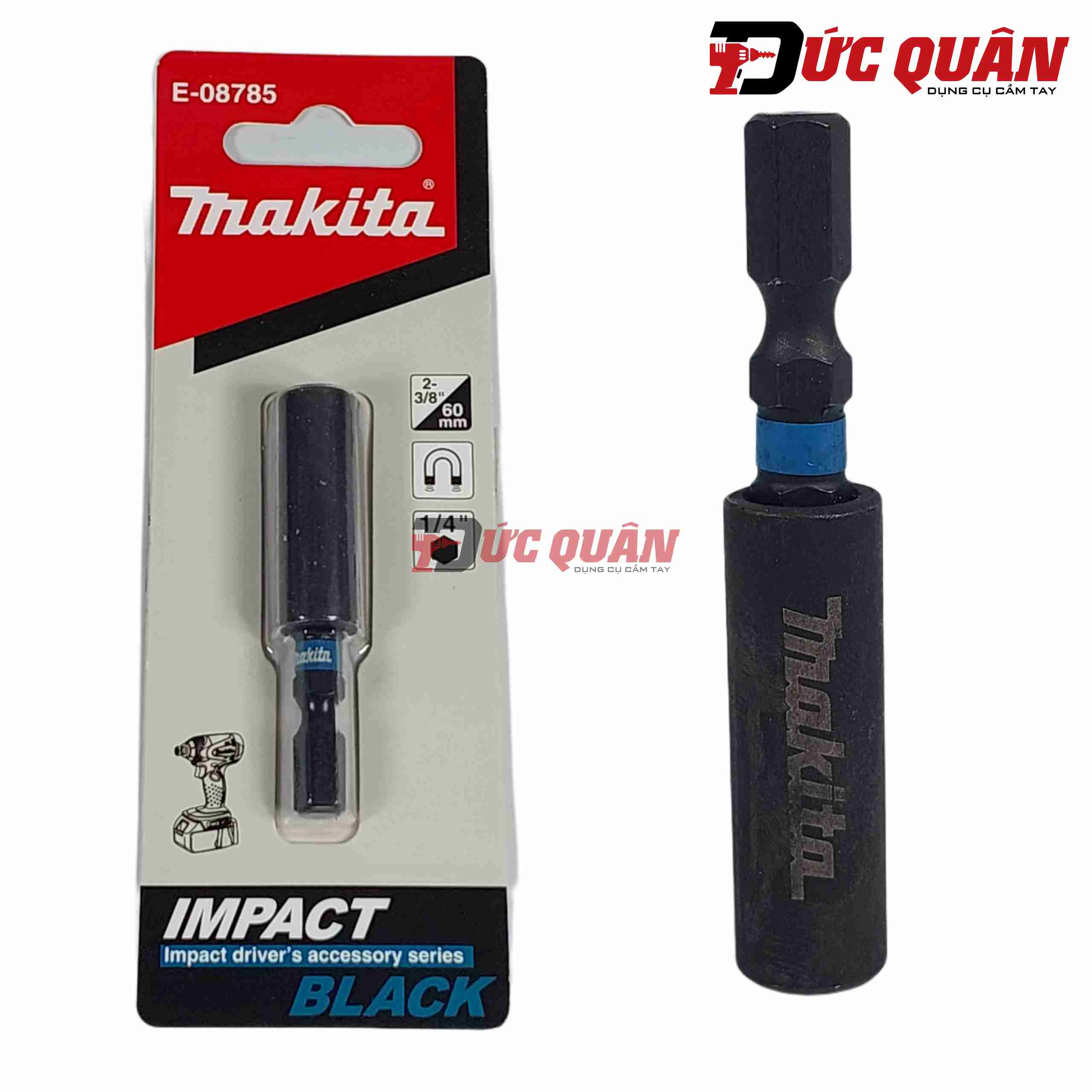 Đầu giữ mũi Impact Black từ tính Makita E-08785 | Lazada.vn