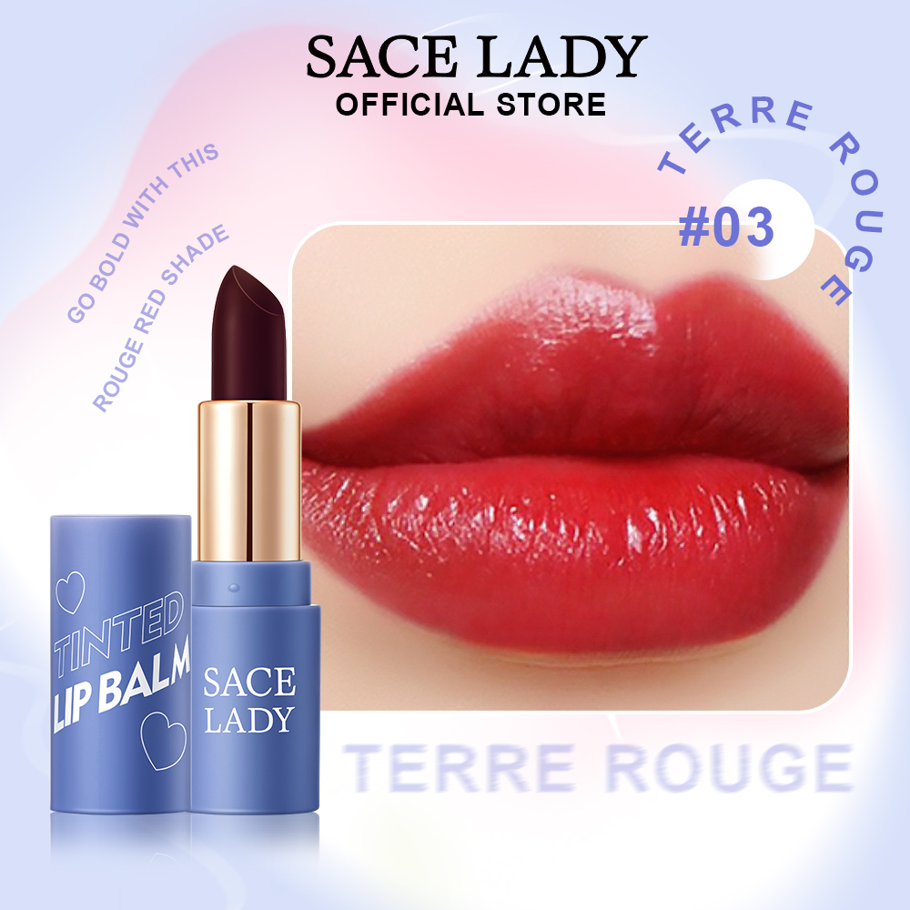 SACE Lady ลิปกลอสกันน้ำ ลิปเครื่องสำอาง 4g เปลี่ยนสีติดทนนานให้ความชุ่ม ...