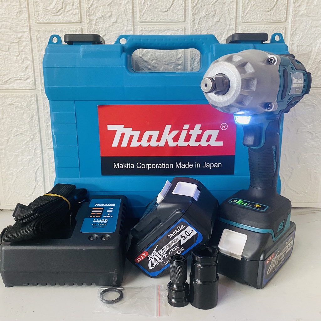 Máy Siết bulong ô tô Makita 199V KHÔNG CHỔI THAN - Siết bulong makita ...