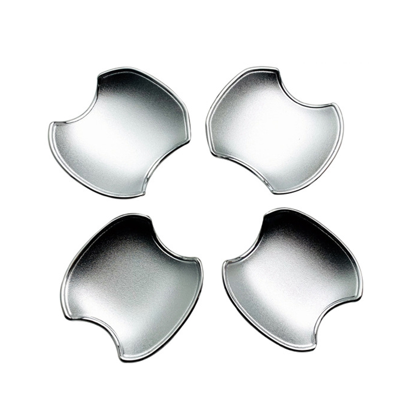 Door Handle Recess Cup Bowl Trim Cover ABS Chrome for Toyota Yaris ...