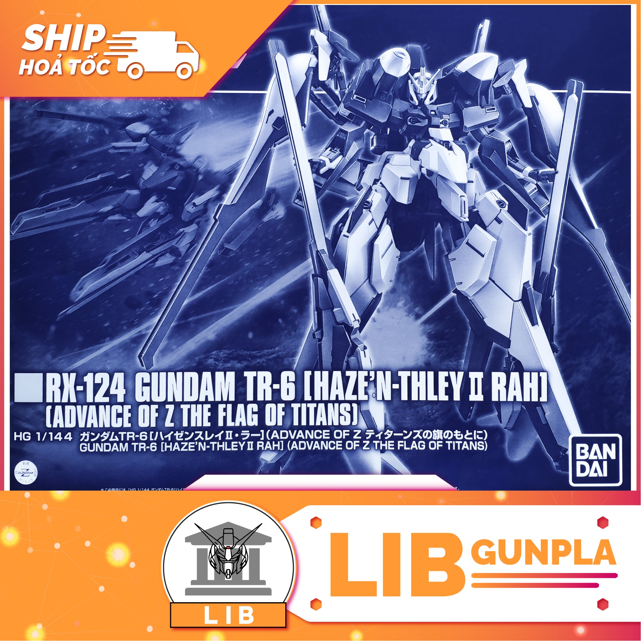 Mô Hình lắp ráp Gundam HG UC Gundam TR6 Hazenthley 2 Rah (P-Bandai) | Lazada.vn