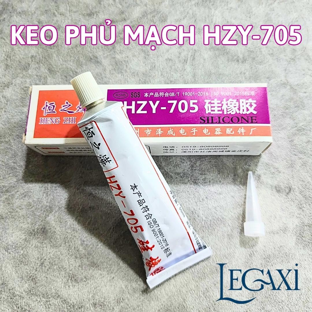 Keo Phủ mạch HZY-705 Silicon Trong suốt Bảo vệ bo mạch Chống ẩm Cách ...