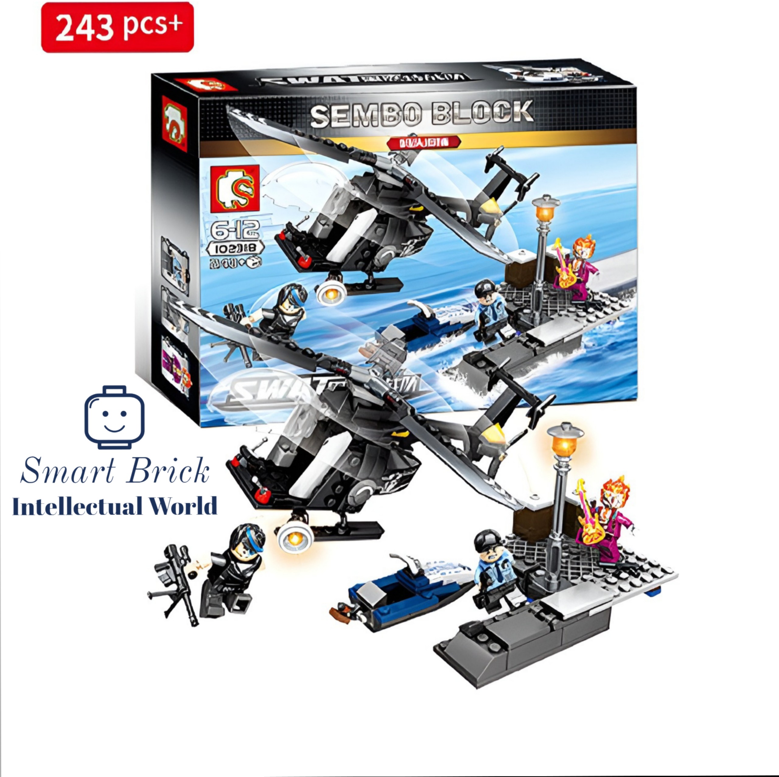 Mô Hình Lắp Ráp Lego Đặc Nhiệm Swat ( Sembo Block ) | Lazada.vn