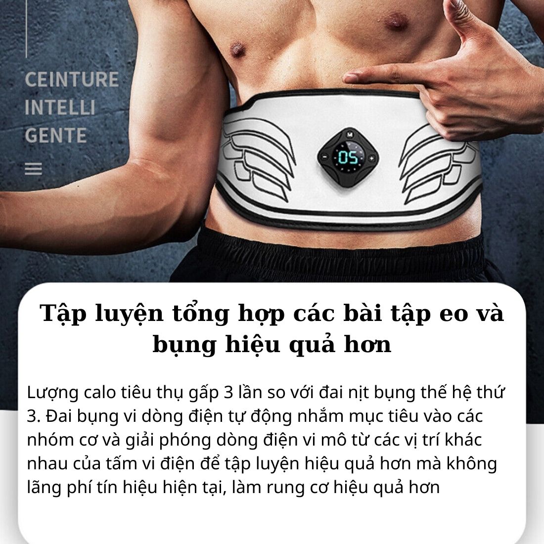 Đai Hỗ Trợ Giảm Mỡ Bụng X500 Cao cấp Đai đánh tan mỡ bụng - Máy giảm mỡ ...
