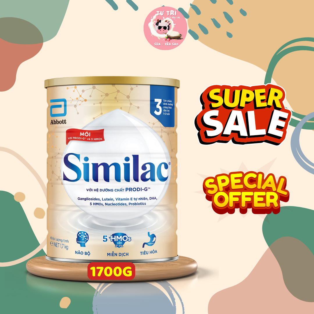 Sữa bột Similac 2 Dinh Dưỡng 5G lon 900g 5HMOs - MixASale