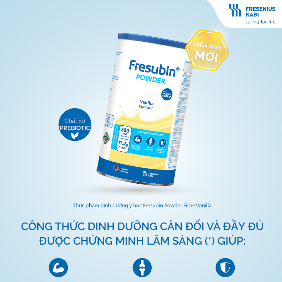 Fresubin Powder Fibre 500g (mới) - Dinh Dưỡng Tối Ưu Cho Người Bệnh ...