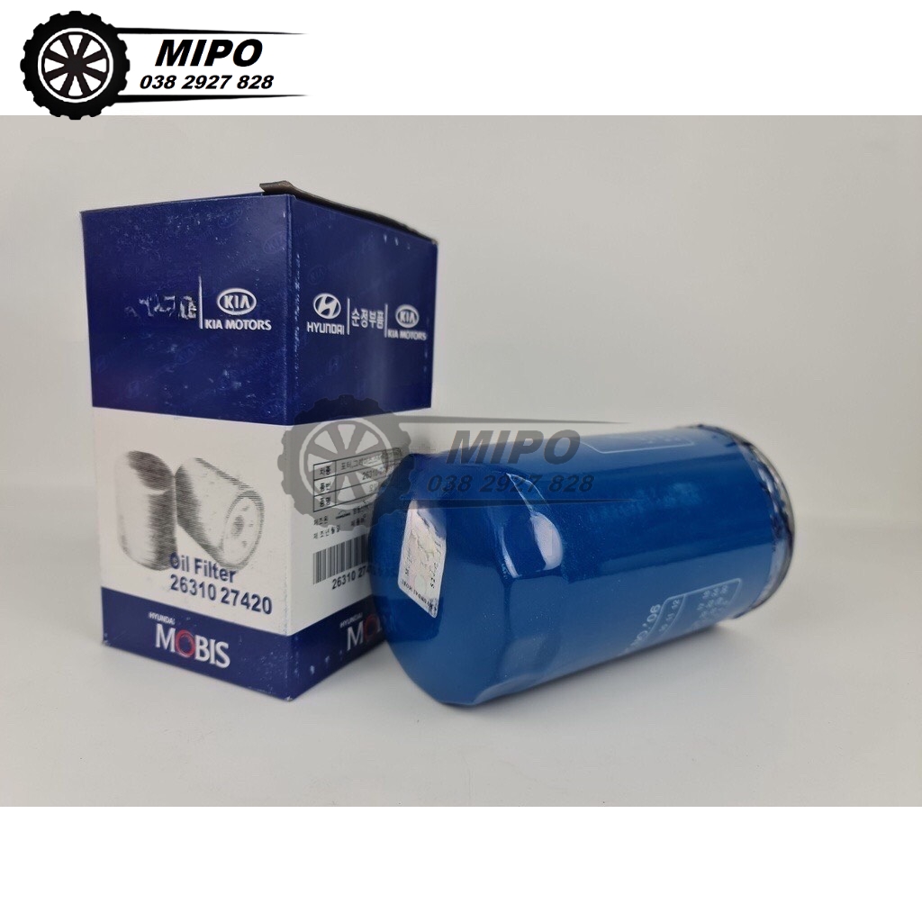 Lọc nhớt lọc dầu động cơ (Diezel máy dầu) xe Santafe (06-09) Sorento ...