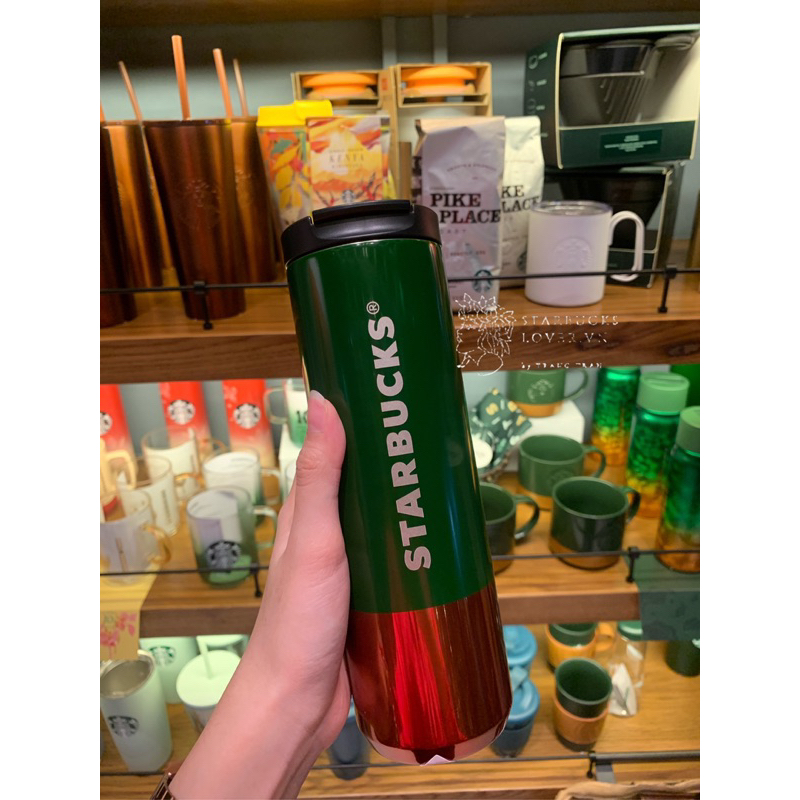 |CHÍNH HÃNG| LY STARBUCKS GIỮ NHIỆT 2 MÀU- 10TH VIETNAM ANNIVERSARY ...