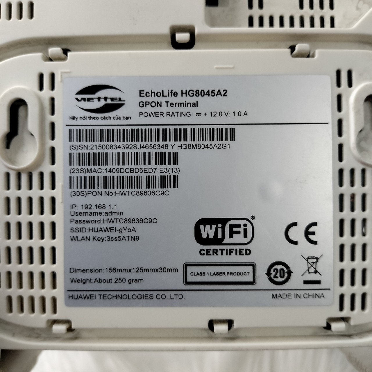 Cài Đặt Modem Huawei Hg8045a Thành Bộ Phát Wifi - Top 56 Hình ảnh Và 10 ...