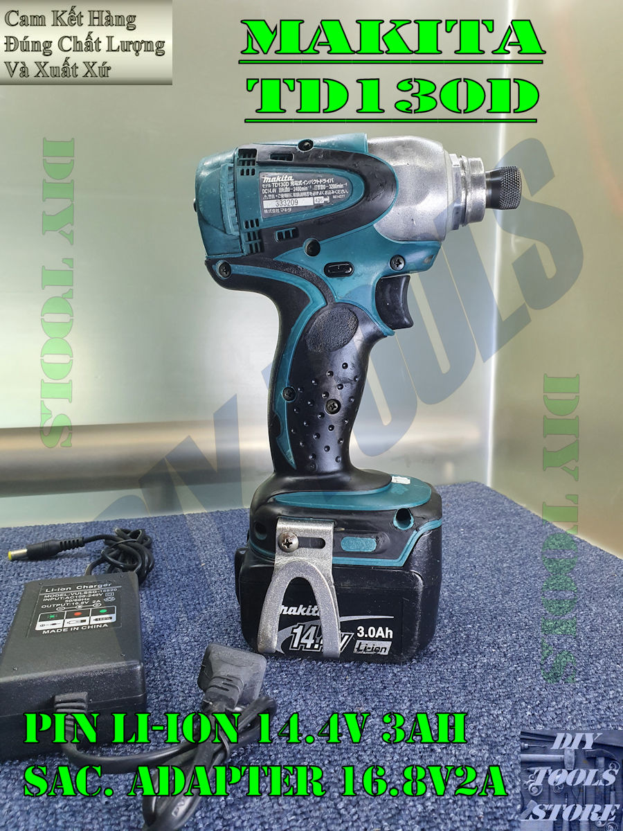 Máy Bắn Vít Makita TD130D Nội Địa Nhật Nguyên Zin, Hoạt Động Ổn Định , Ngoại Hình Mới 90%(Máy ...