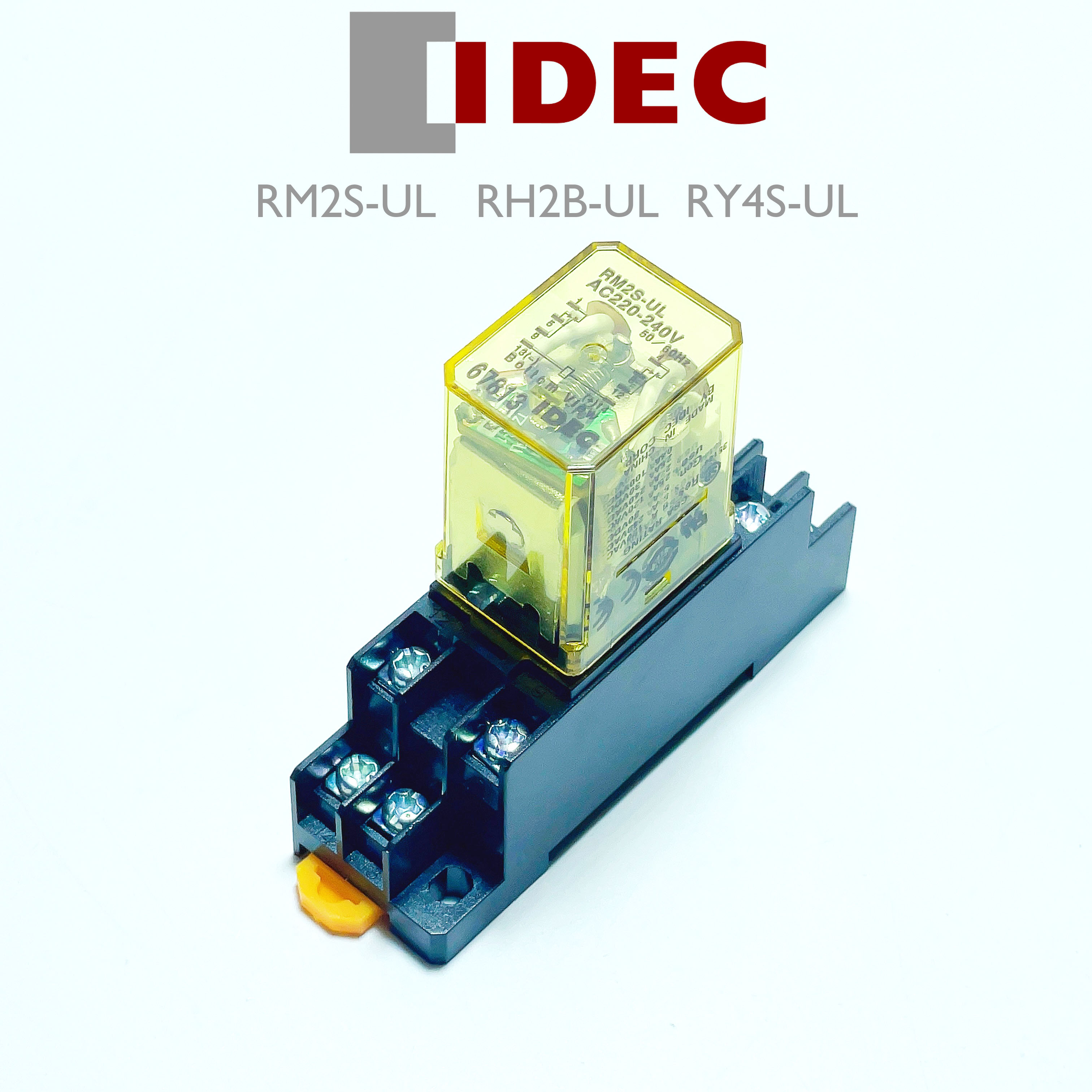 Rơ Le Trung Gian IDEC Tặng Kèm Đế Relay Trung Gian IDEC RH2B-UL RY4S-UL ...
