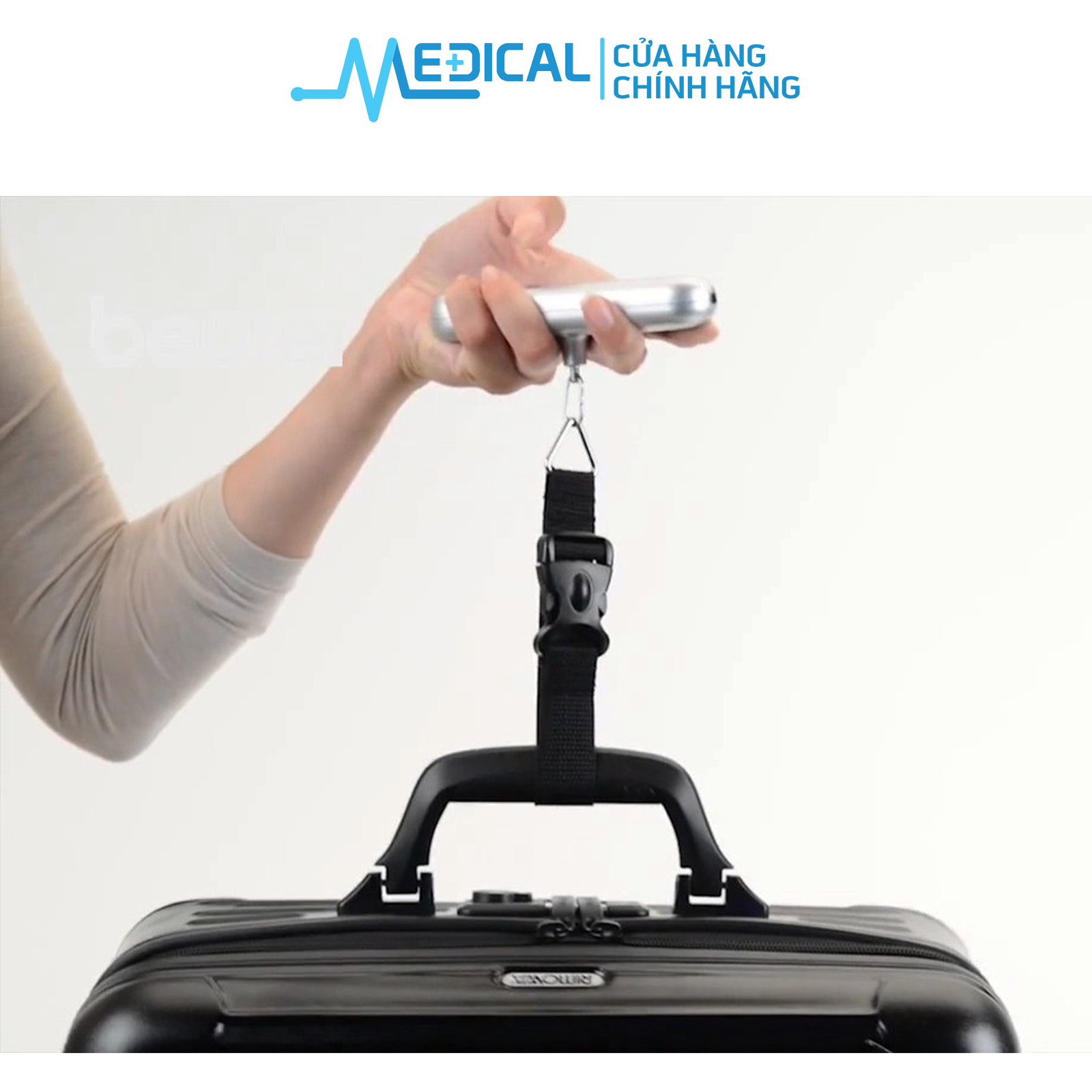 Cân hành lý điện tử cầm tay BEURER LS06 có thước đo băng rút, bảo hành ...