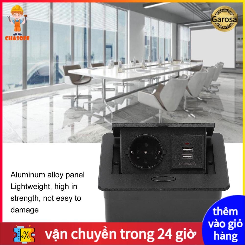 Desktop Socket Dual USB Port Bounce Table Power Strip Waterproof ...