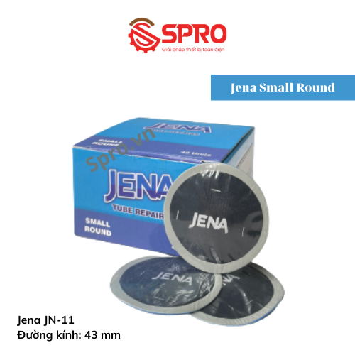 Miếng vá lốp không săm Jena Small Round - 43mm - 40 miếng/ Hộp - JN-11 ...