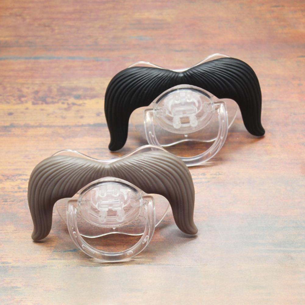 Village Baby Pacifier BPA Free Silicone Cowboy Beard Pacifier Infant ...