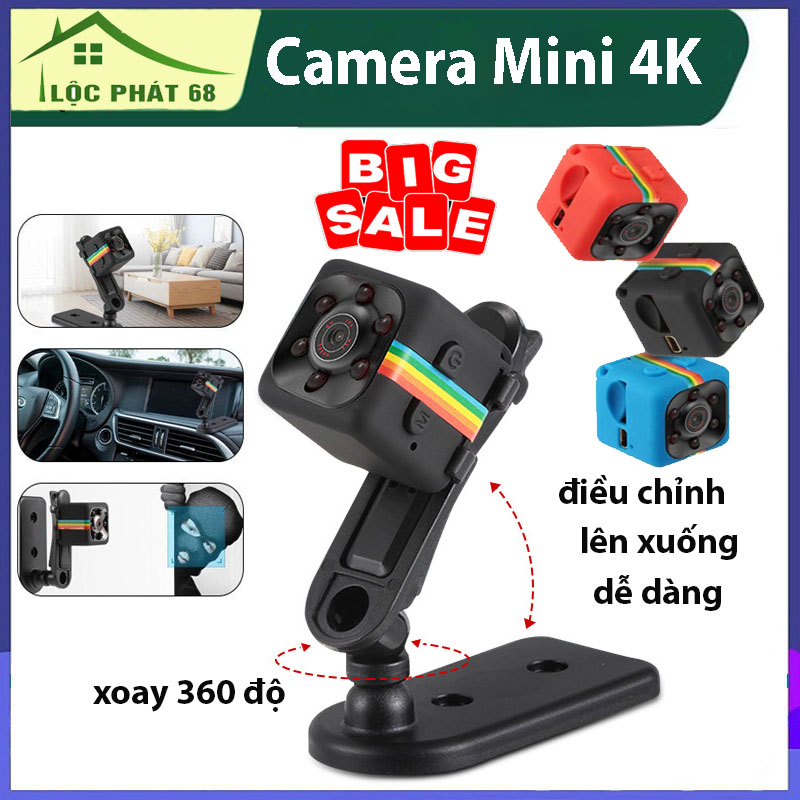 Camera Mini HD - Camera mini kết nối điện thoại, camera wifi không dây ...