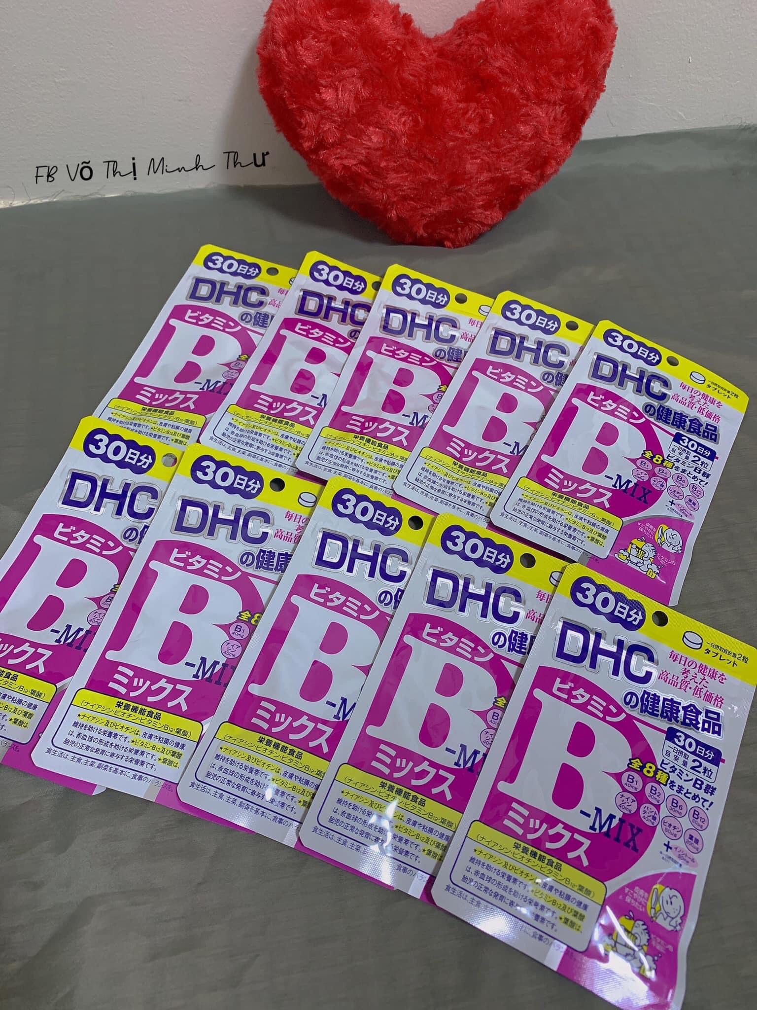 Viên Uống Vitamin B Tổng Hợp, Hỗ Trợ Tăng Cường Và Bảo Vệ Sức Khỏe DHC Vitamin B Mix/ 60 viên ...