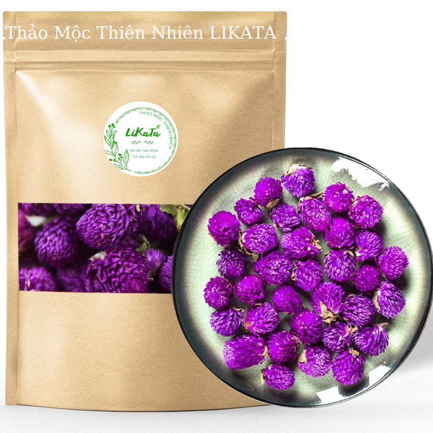 LOẠI 1 Trà Cúc Bách Nhật 100gr Bông To Màu Tím Đẹp - Trà Thảo Mộc Thiên ...