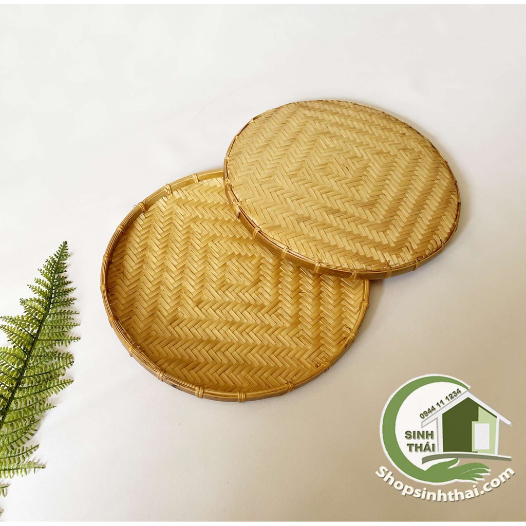 [HCM]Mẹt tre đan thủ công - mâm tre đan dày - mẹt lớn 35cm | Lazada.vn