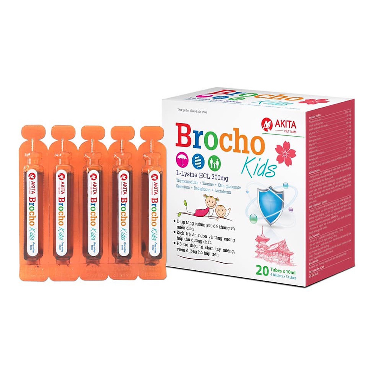 Broncho Kids Akita- Giúp trẻ ăn ngon miệng, tăng cường sức đề kháng với ...