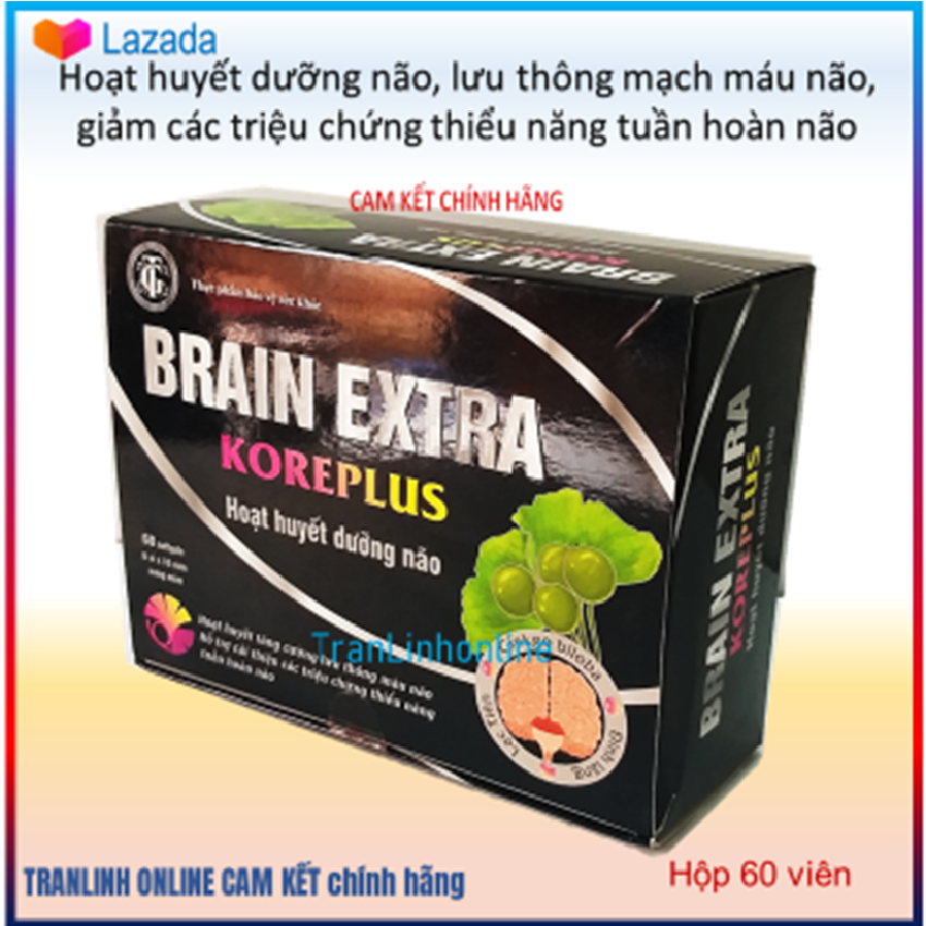 Hoạt Huyết Dưỡng Não Brain Extra Koreplus Dùng cho người bị thiểu năng ...
