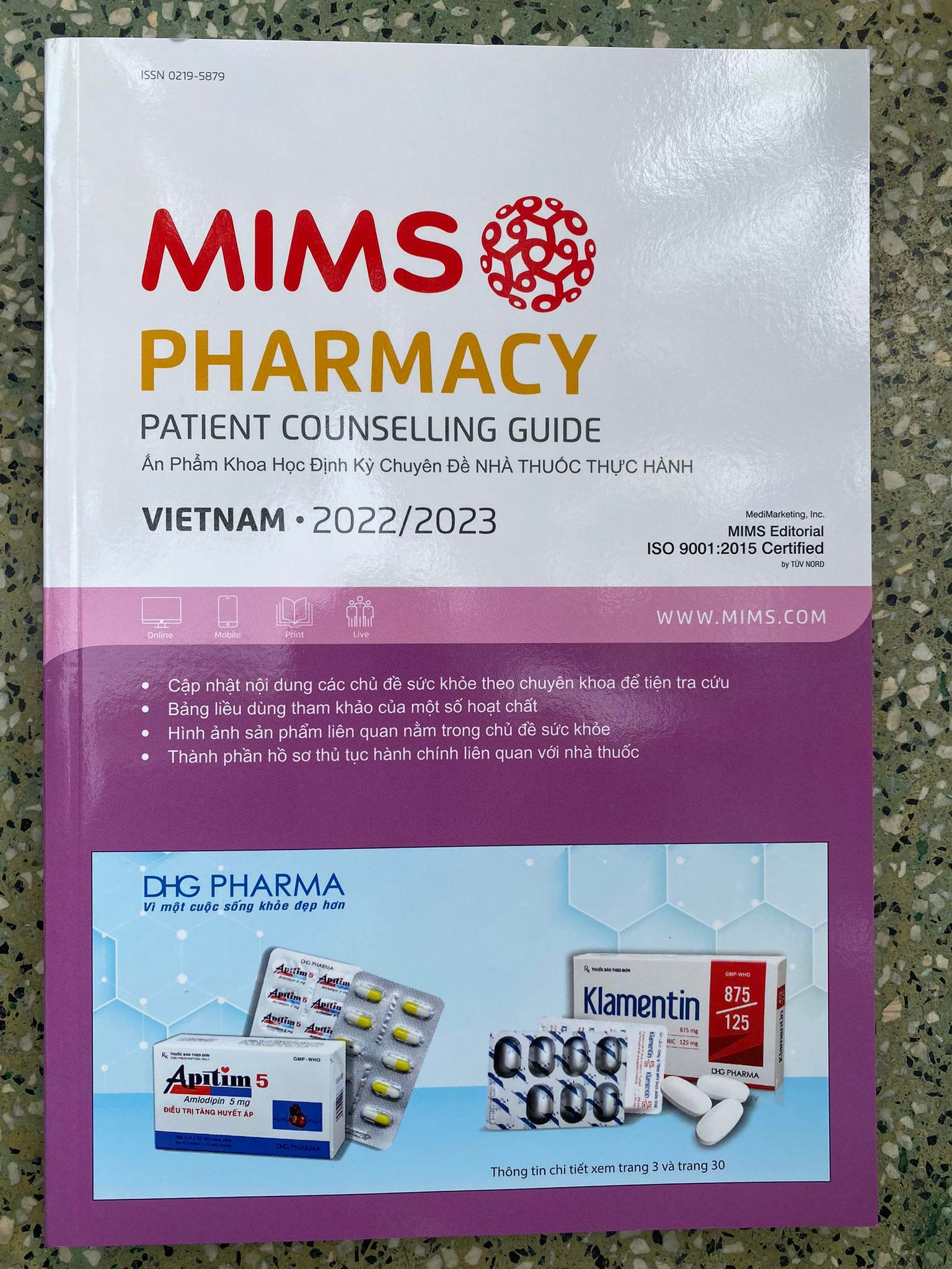 Sách - Mims Pharmacy 2022/2023 Ấn phẩm Khoa học đình kỳ Nhà thuốc Thực ...