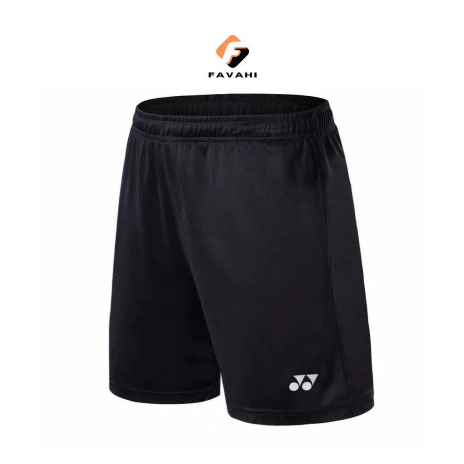 Quần Short Cầu Lông YONEX MÃ QFA11 Đen Cho Nam Sử Dụng Trong Tâp Luyện ...