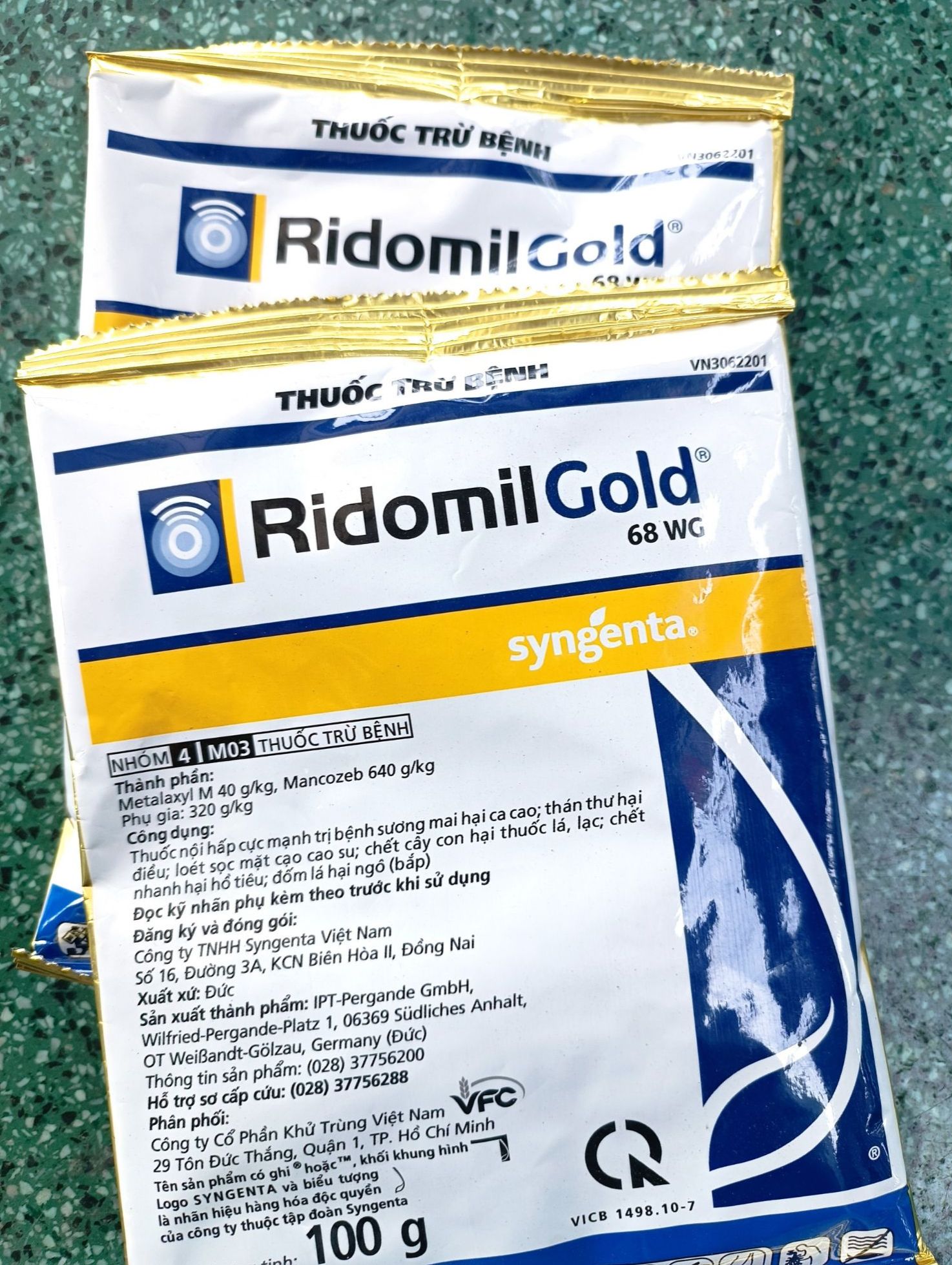 Thuốc trừ bệnh RIDOMIL GOLD 68WG gói 100gr | Lazada.vn