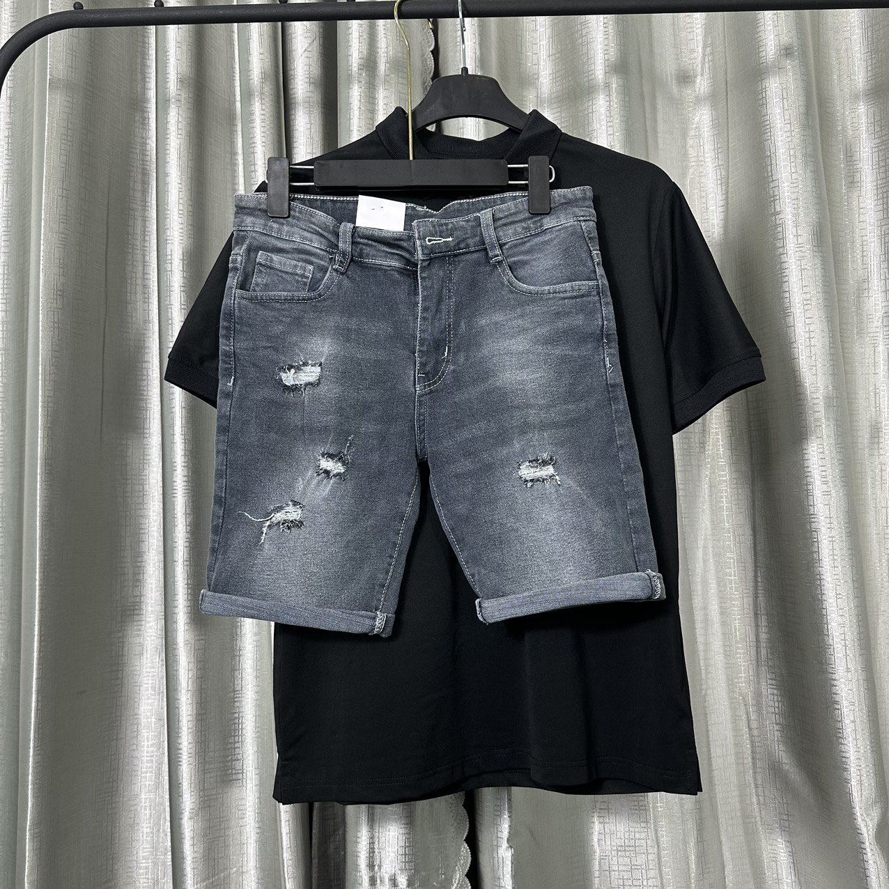 Quần Short Nam Quần Sọt Nam Quần Sort Nam Quần Short Jean Nam Rách Hàn ...