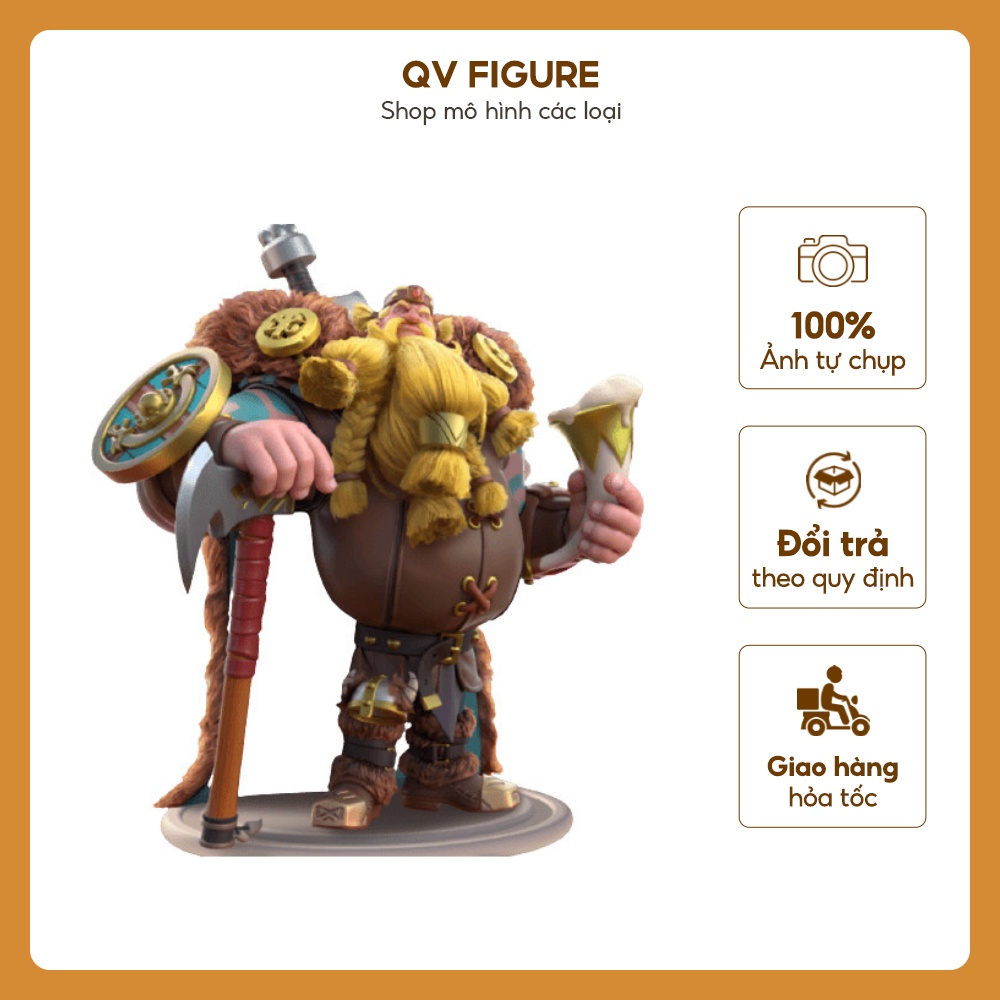 Mô Hình 3D Harald Sigurdsson 20cm, Fugure Rise of Kingdom Full Box - QV ...