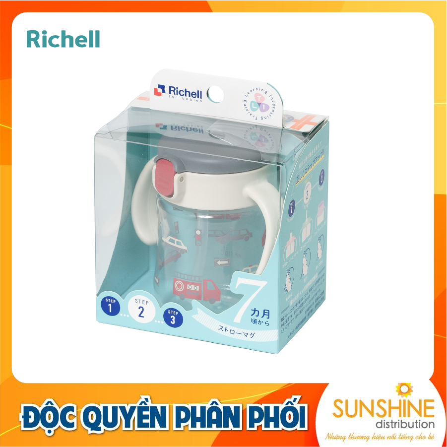 Bình ống hút Richell T.L.I - MixASale