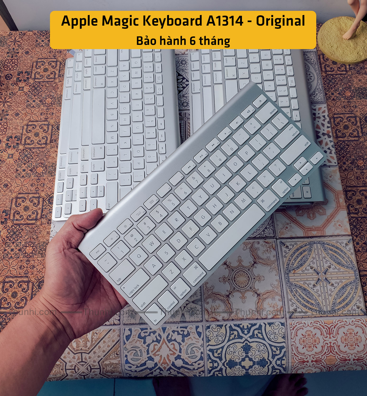 Bàn phím Macbook, bàn phím Bluetooth Magic Keyboard 1 A1314 chính hãng | Lazada.vn