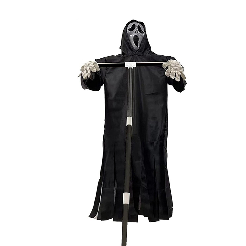 Grimace Halloween Decorations Garden Grim Reaper Ghostface Scarecrow ...