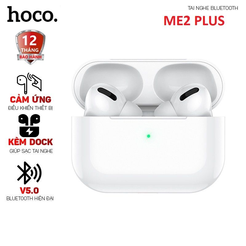 Tai Nghe Bluetooth Không Dây HOCO TWS ME2 Plus Cao Cấp - Chạm Cảm Ứng ...