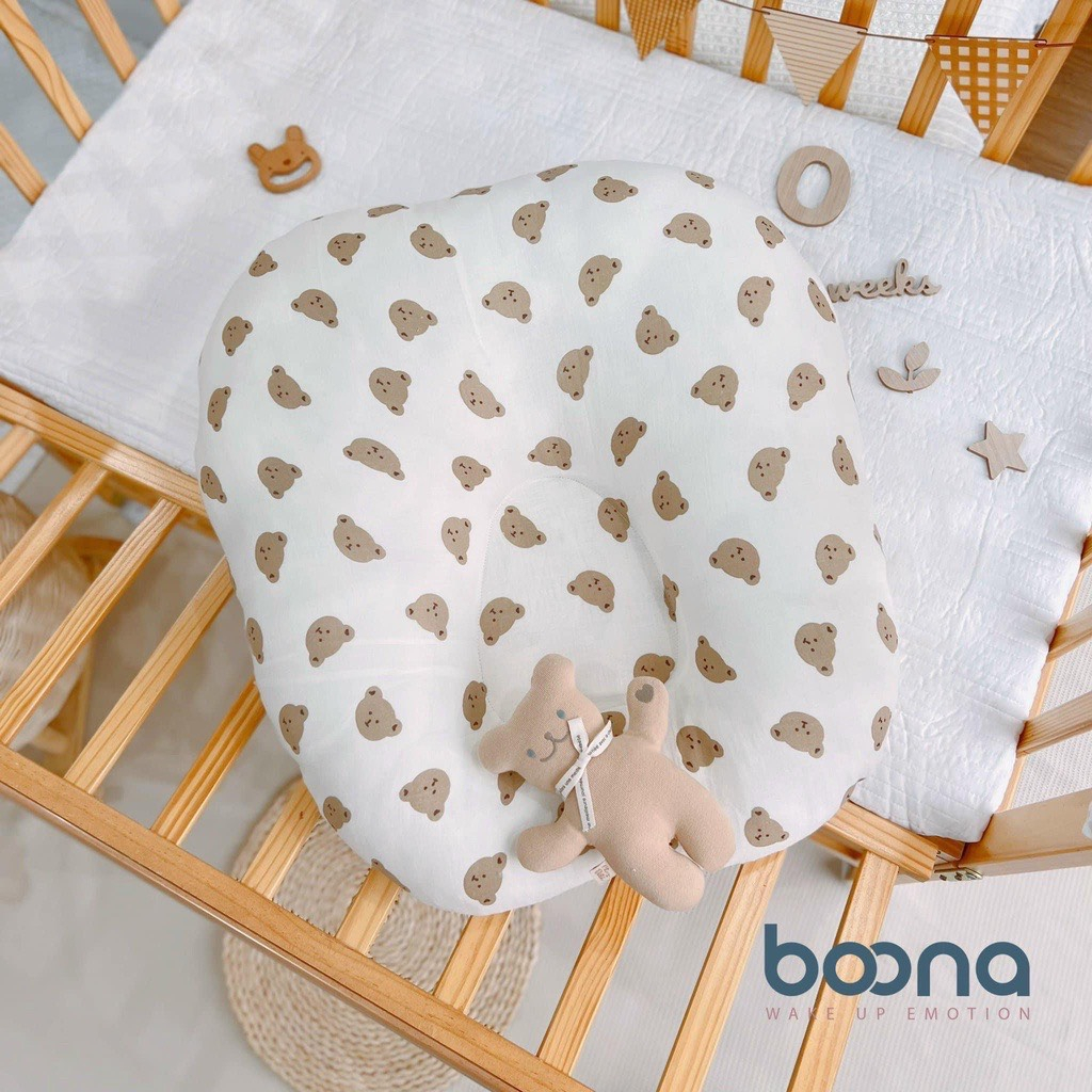 Bộ chặn kèm gối bông Xô Muslin Oganic hãng Royal - MixASale