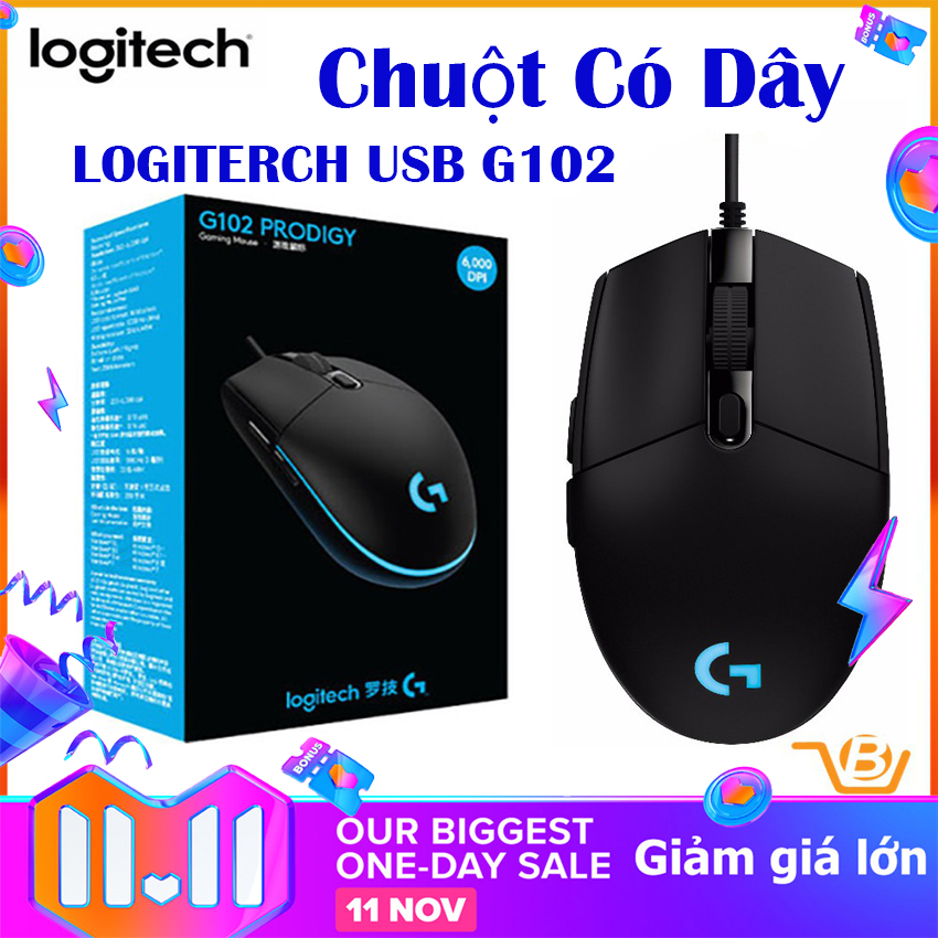Chuột chơi game Logitech G402Chuột Máy Vi Tính Có Dây Logitech G402 USB ...