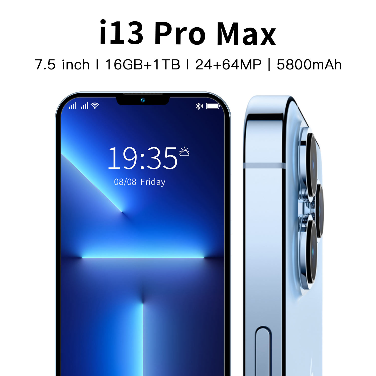 đt i13 Pro max Deal Điện Tử Giảm Đến 50 7.5Inch Điện thoại thông minh ...