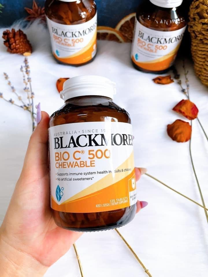 Blackmores Bio C Chewable 500mg 125 Official Online | www.oceanproperty ...