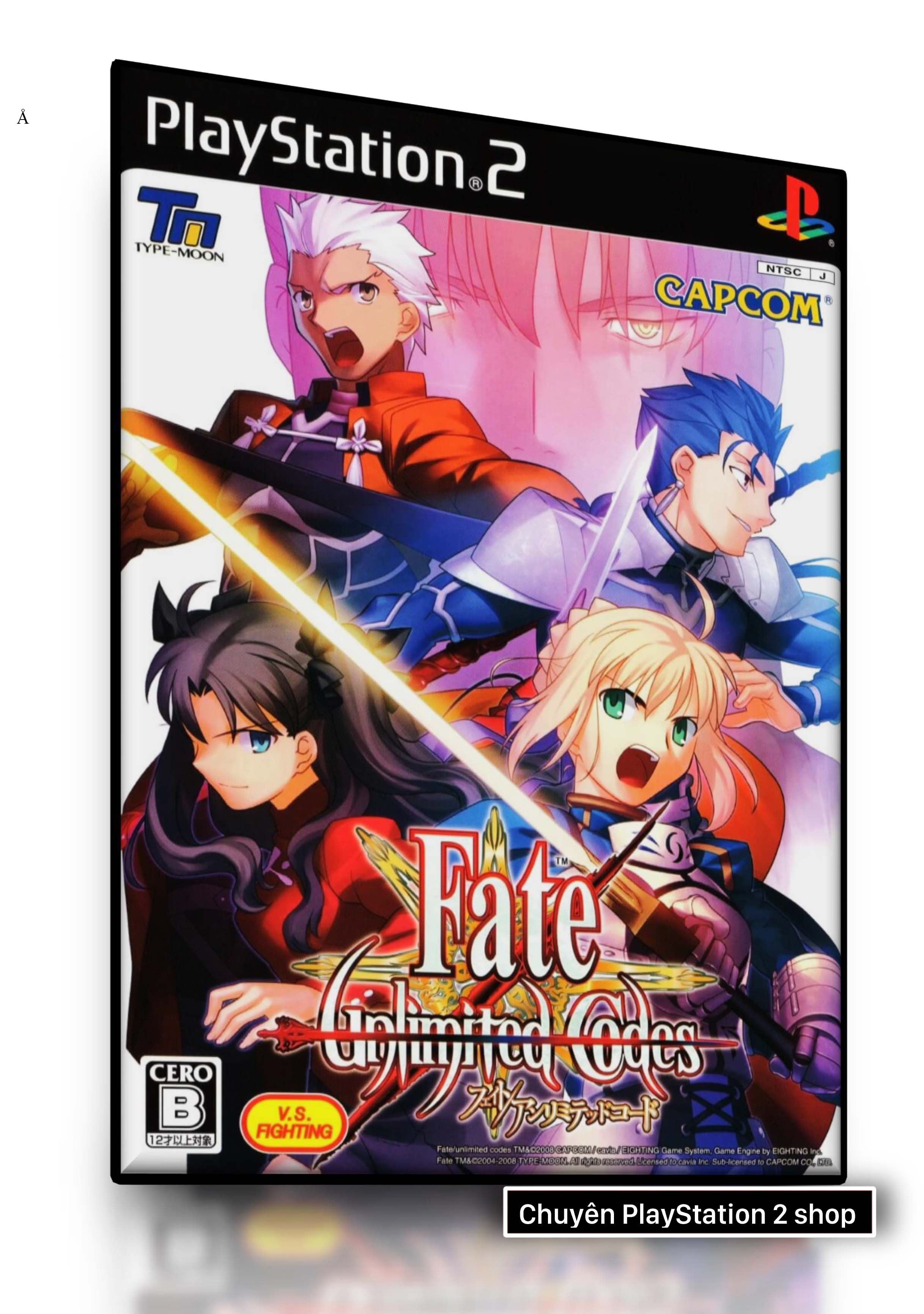 Đĩa game PS2, Fate/Unlimited Codes (Đối kháng) cho máy game PS2 | Lazada.vn