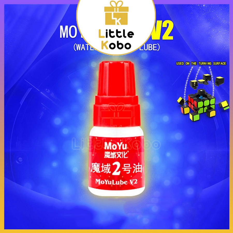 Silicon Dầu Bôi Trơn Rubik MoYu Lube V1 V2 V3 5ml Phụ Kiện Rubic Đồ Chơi Trí Tuệ Trẻ Em Phát ...