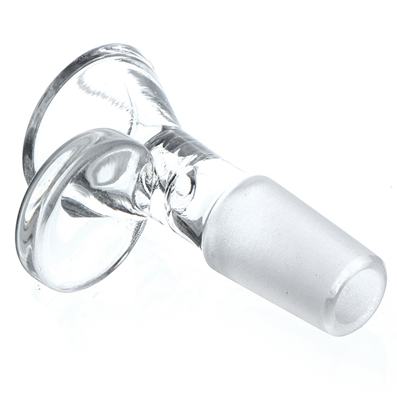 {Teetlv} 14mm/ Glass Joint Clear Slide Male Glass Bowl Filter Pipe ...