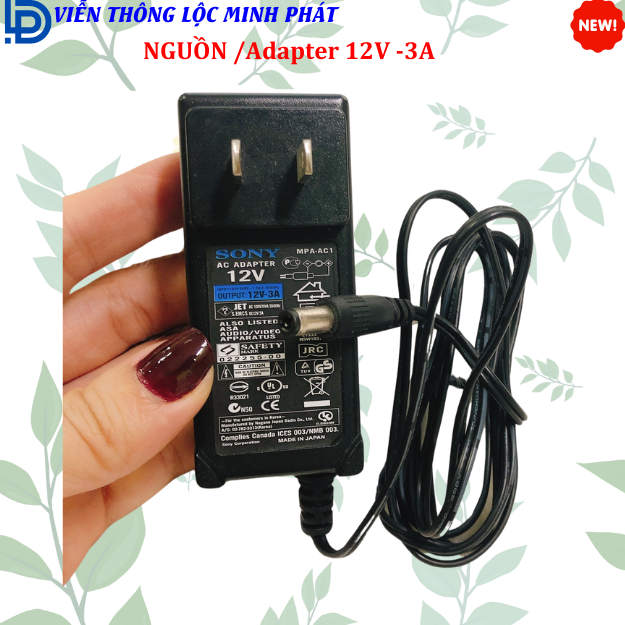 Nguồn Adapter 12V 3A hàng xịn mới 100% | Lazada.vn