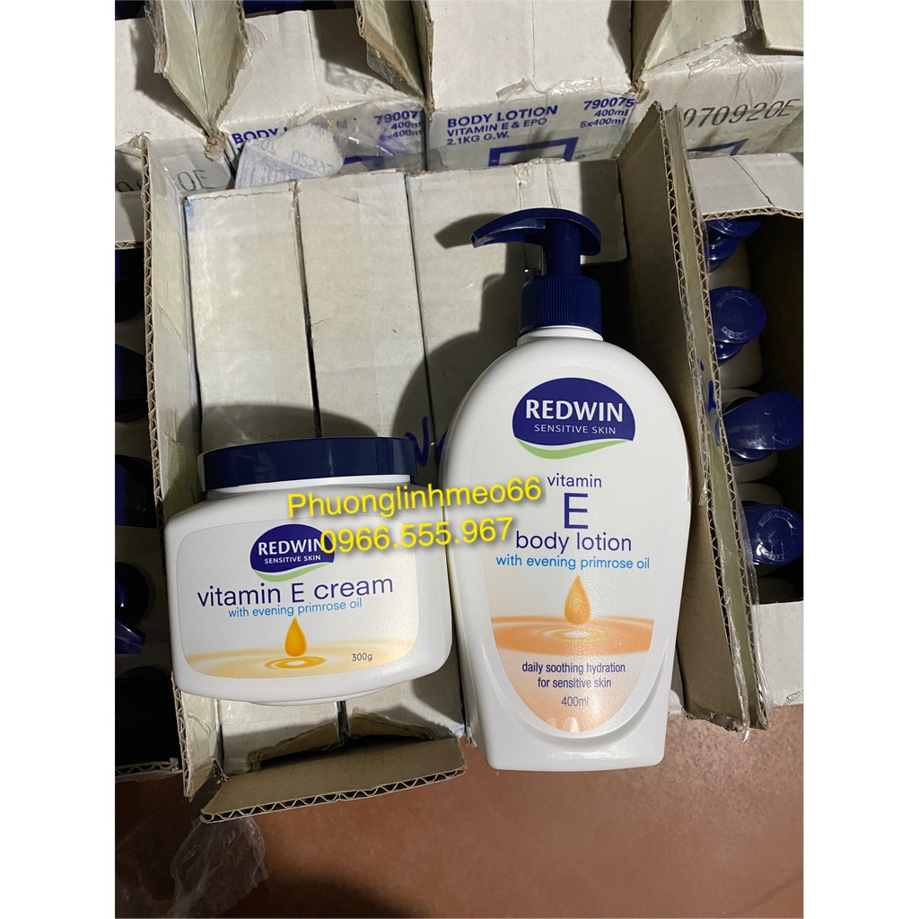 Sữa Dưỡng Thể Body Lotion Redwin Úc - Sữa Dưỡng Ẩm Sáng Da Vitamin E ...