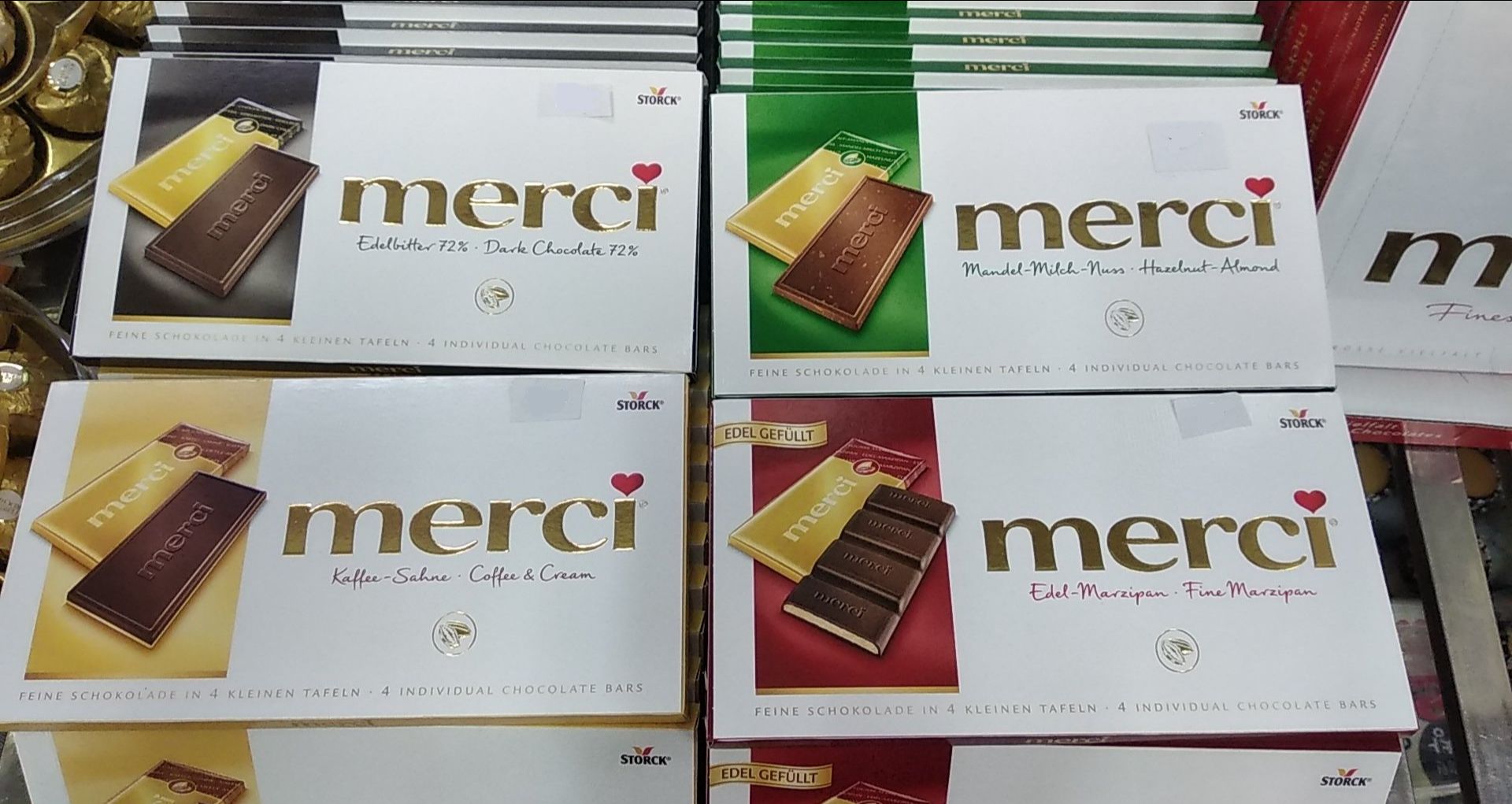 Socola Merci nhiều vị 100g | Lazada.vn