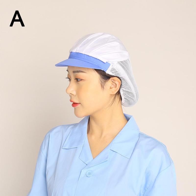 Chef Waiter Mesh/Cotton Hat Cap Restaurant Kitchen Hair Net Workshop ...