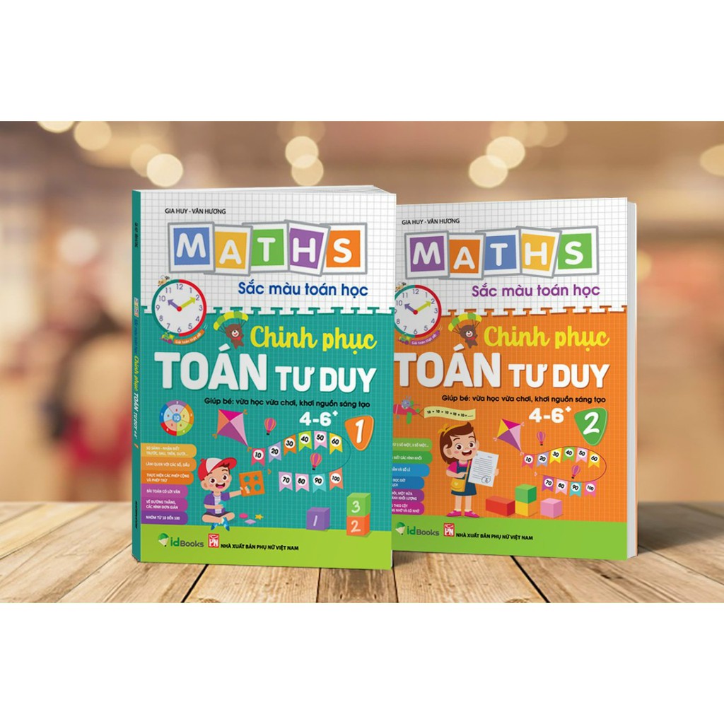 Sách - Combo 2 cuốn sách : Maths – Sắc màu Toán học: CHINH PHỤC TOÁN TƯ ...