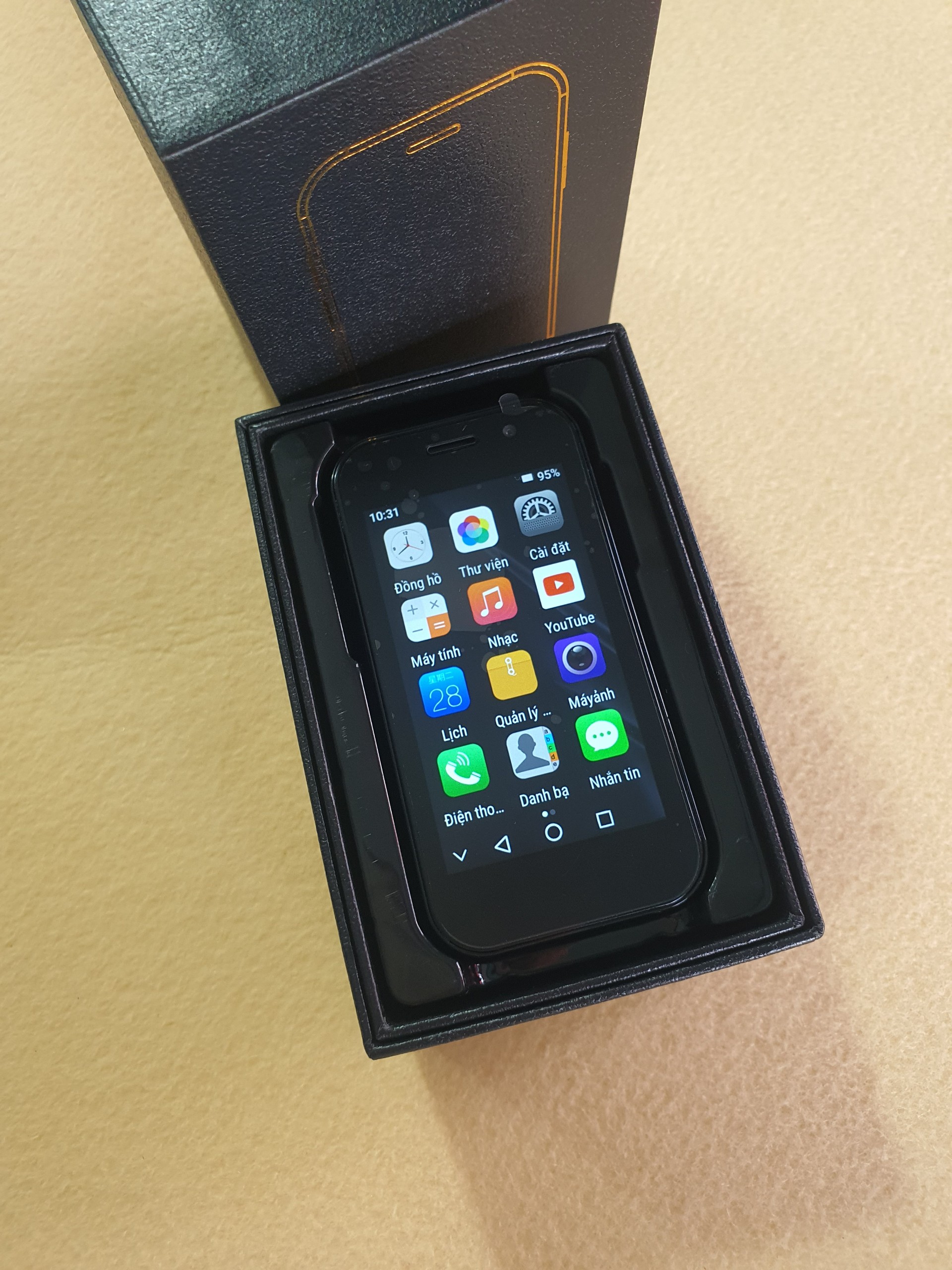 Điện thoại mini Soyes XS14 Pro (full box) bộ nhớ 32GB3GB có đầy đủ phụ ...