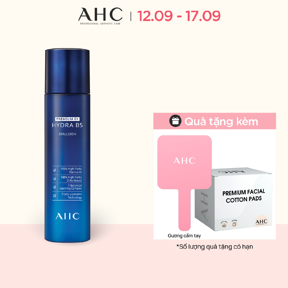 Siêu Sale 09.09 Sữa Dưỡng AHC Premium Ex Hydra B5 Emulsion 140ml - MixASale