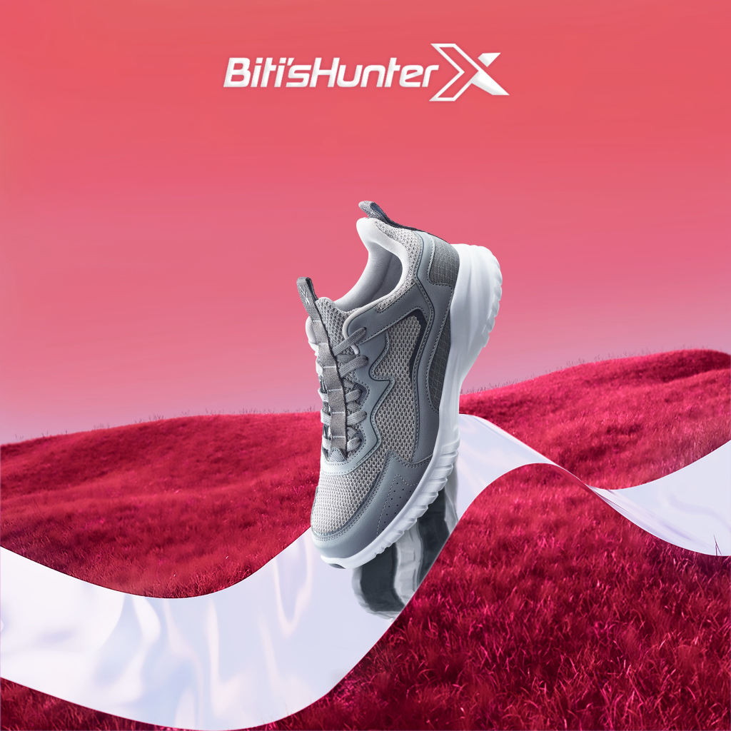 Giày Thể Thao Nam Bitis Hunter X Wavy collection HSM001400XAM (Xám) - MixASale
