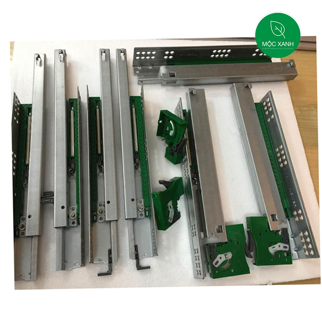 Ray âm Cariny 40cm giảm chấn, mở ra toàn phần, tháo lắp nhanh | Lazada.vn